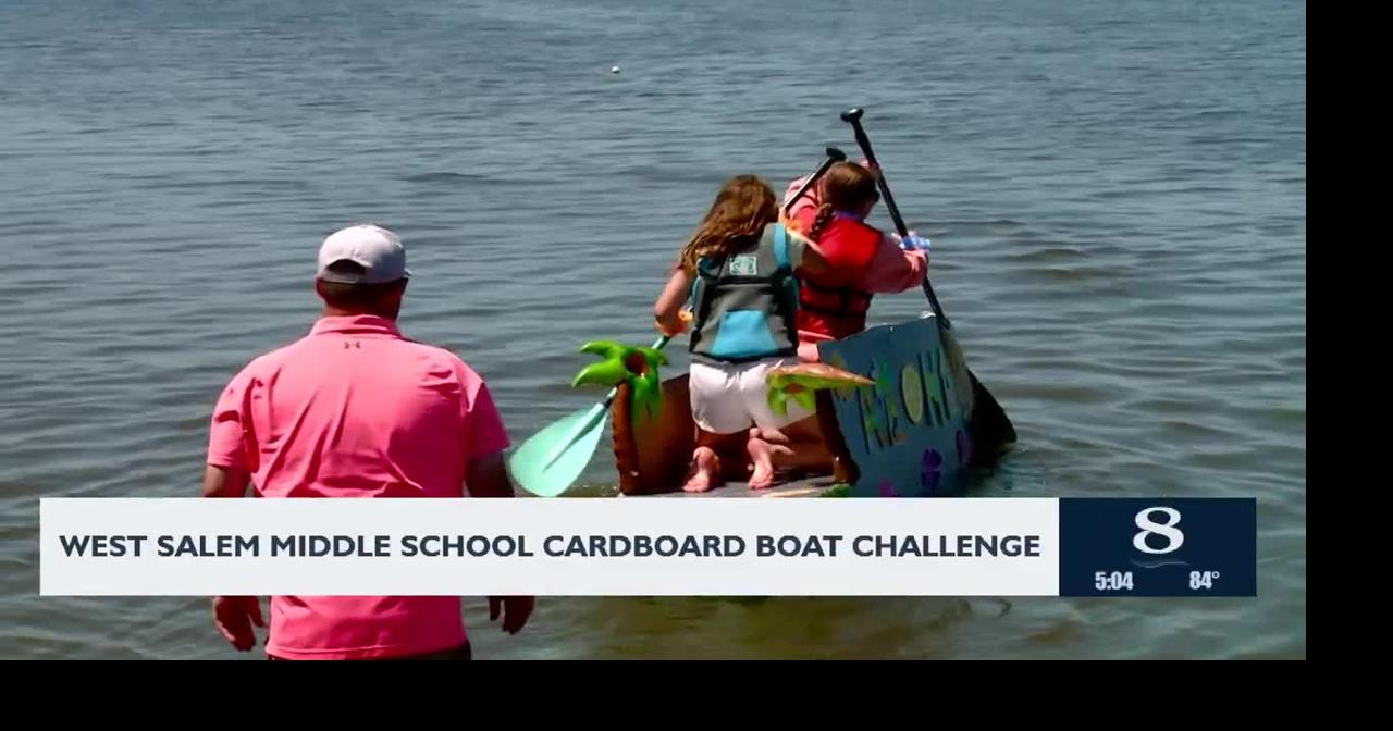 West Salem Middle School Cardboard Boat Challenge | News | news8000.com