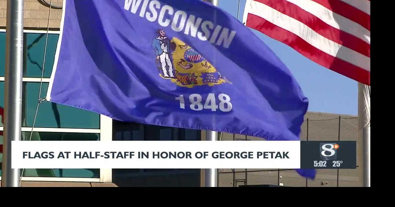 Flags flown at half-staff to honor Former Wisconsin State Senator ...