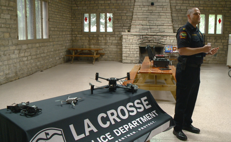La Crosse Police unveil new drone fleet | La Crosse | news8000.com