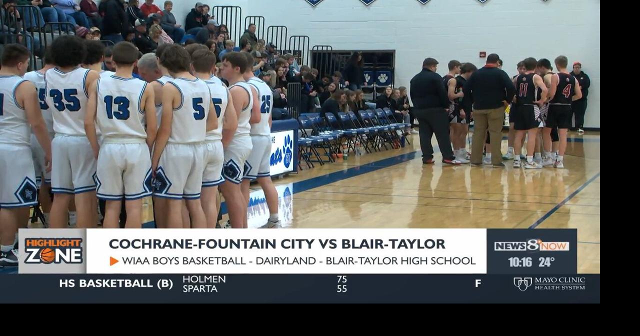 High School Basketball: Cochrane-Fountain City vs. Blair-Taylor ...