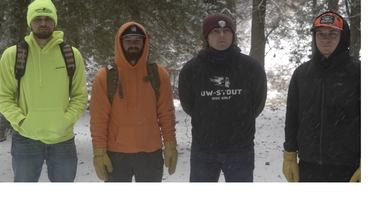 Winter warriors: Disc golfers turn snowstorm into weekend adventure ...