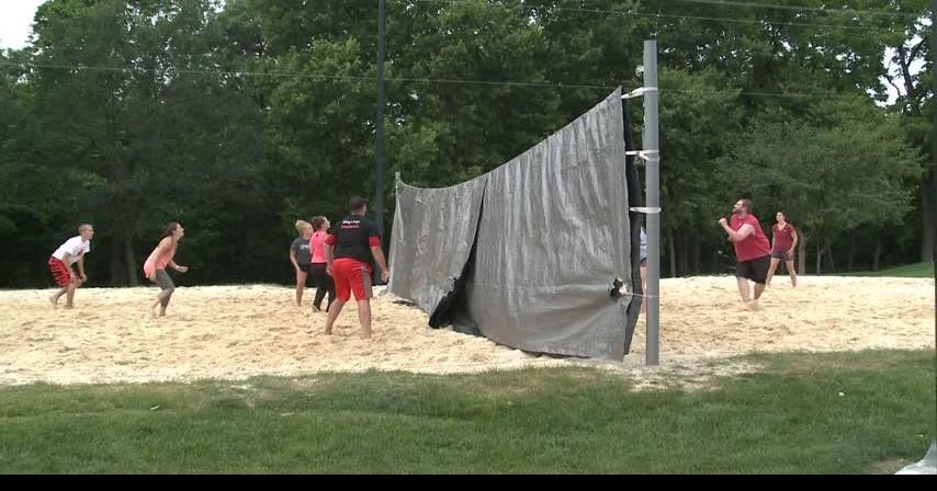 Blind Volleyball tournament helps set up people with special needs for ...