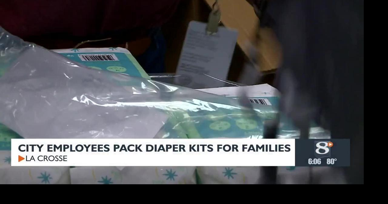 City employees pack diaper kits for families | News | news8000.com