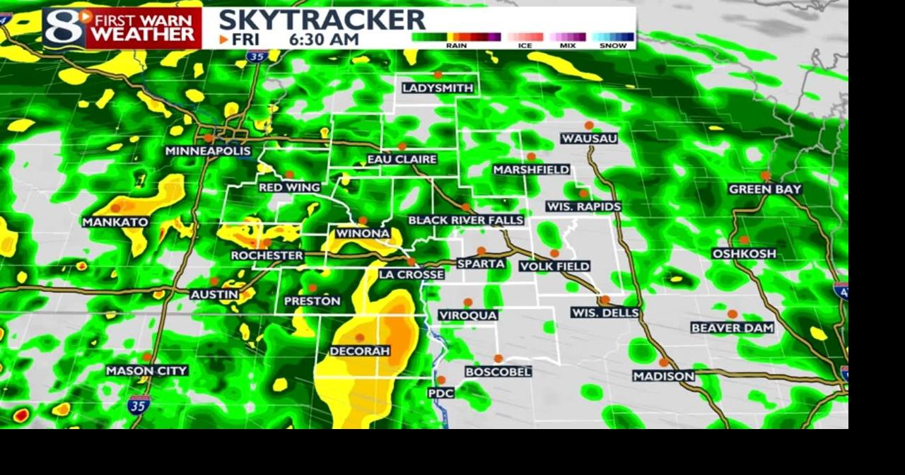 Windy and Wet Friday the 13th | | news8000.com