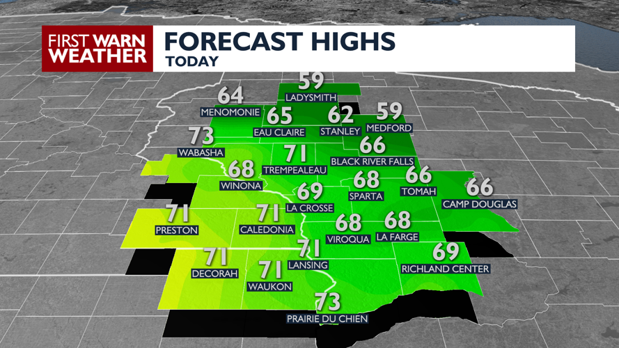Wet Wednesday: morning showers, afternoon storms, breezy and cool all ...