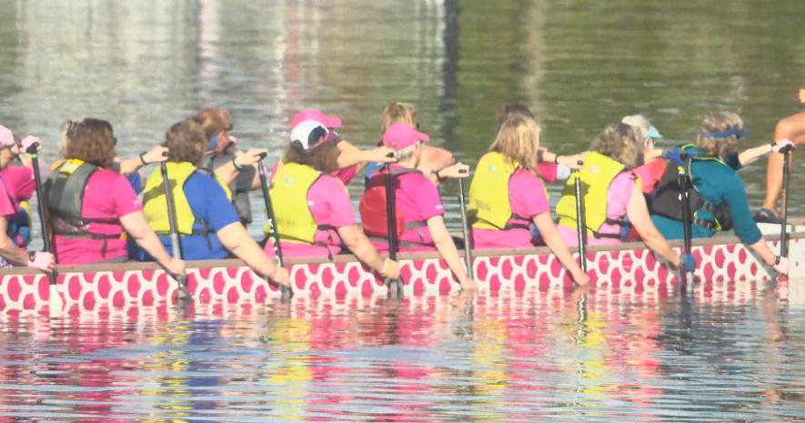 Breast Cancer survivors paddle another year | Local News | news8000.com