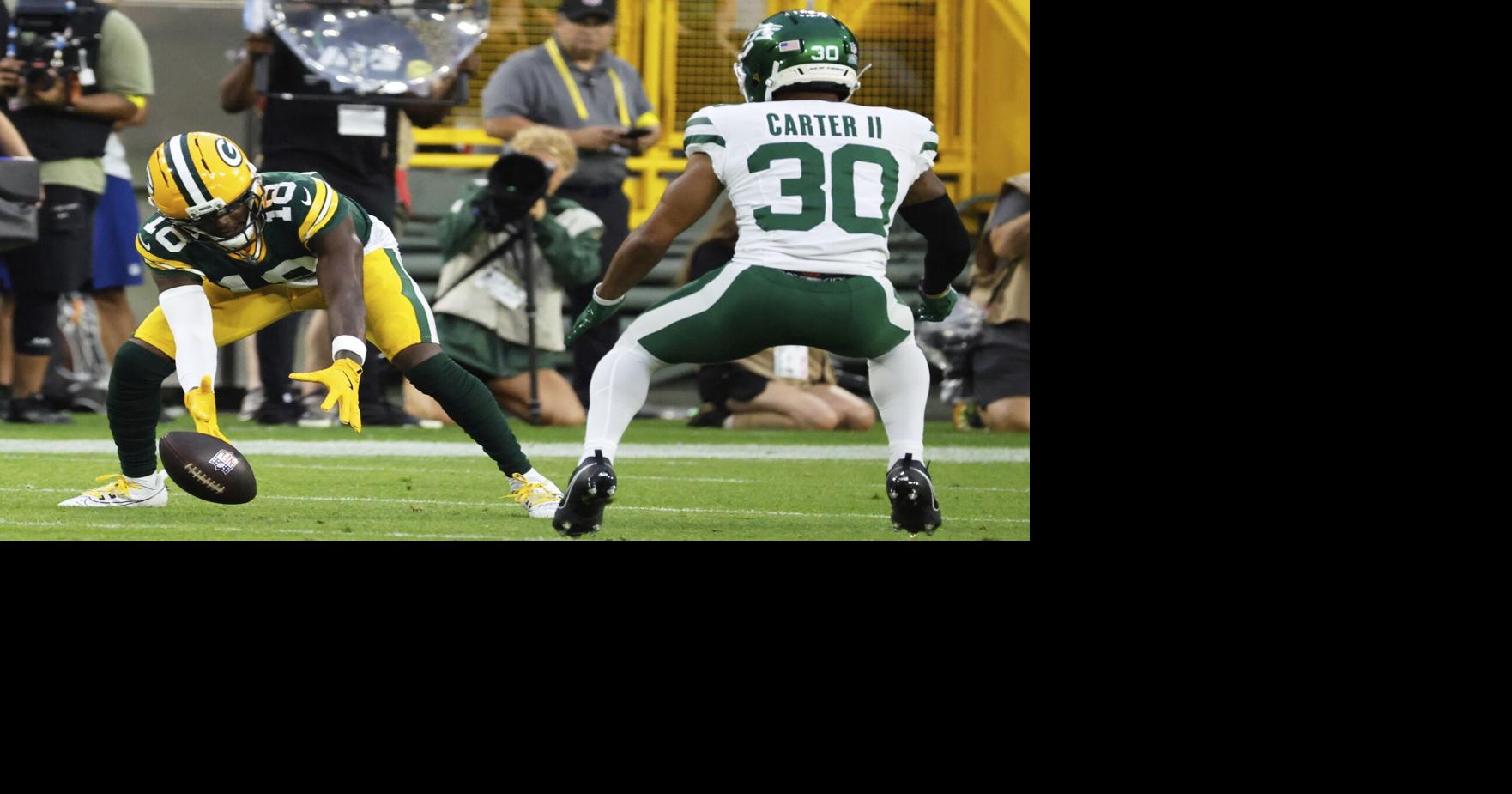 Packers show little improvement on dropped passes in loss, Fields ...