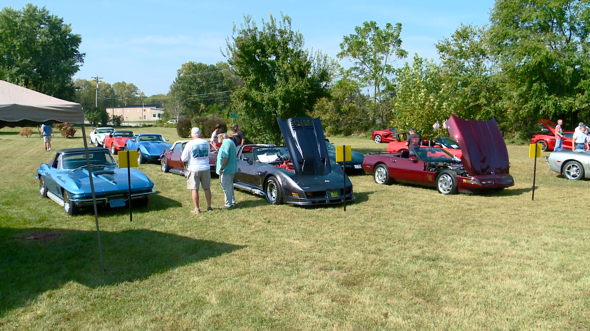 Corvette car show showcases 8 generations of iconic sports car in West ...