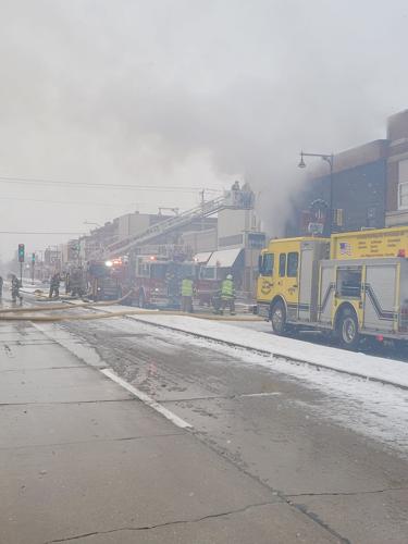 Ten people are displaced following a fire in downtown Tomah | Local ...