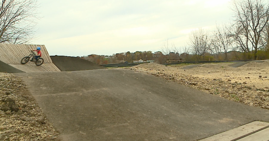 West Salem's new pump track showcased at bike parks grand opening ...