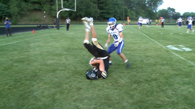 Luther football starts season with a 35-0 shutout over Blair-Taylor ...