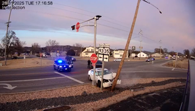 UPDATE: Video shows moment 15-mile-long high-speed chase ends in ...