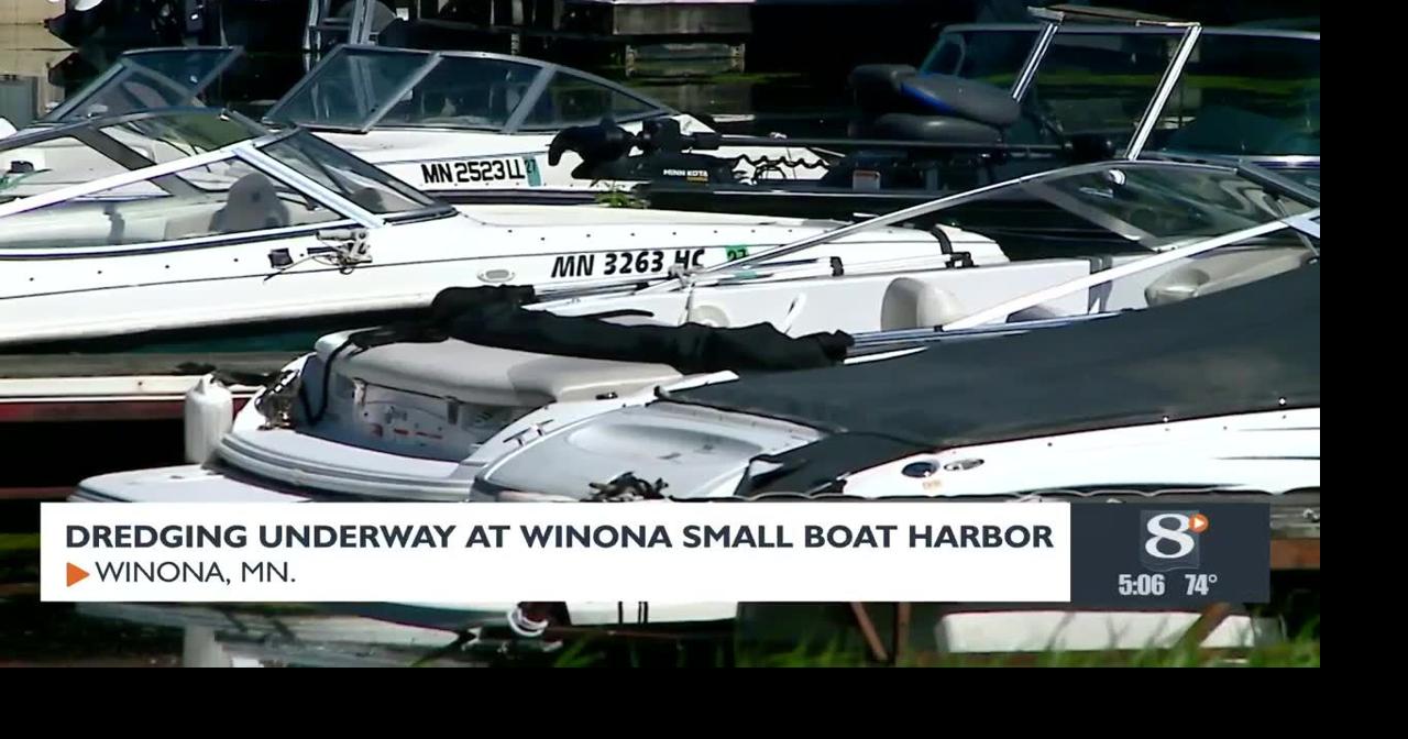 Dredging underway at Winona Small Boat Harbor | News | news8000.com