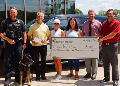 Tomah Health Foundation donates to Tomah Police Department for K9 ...