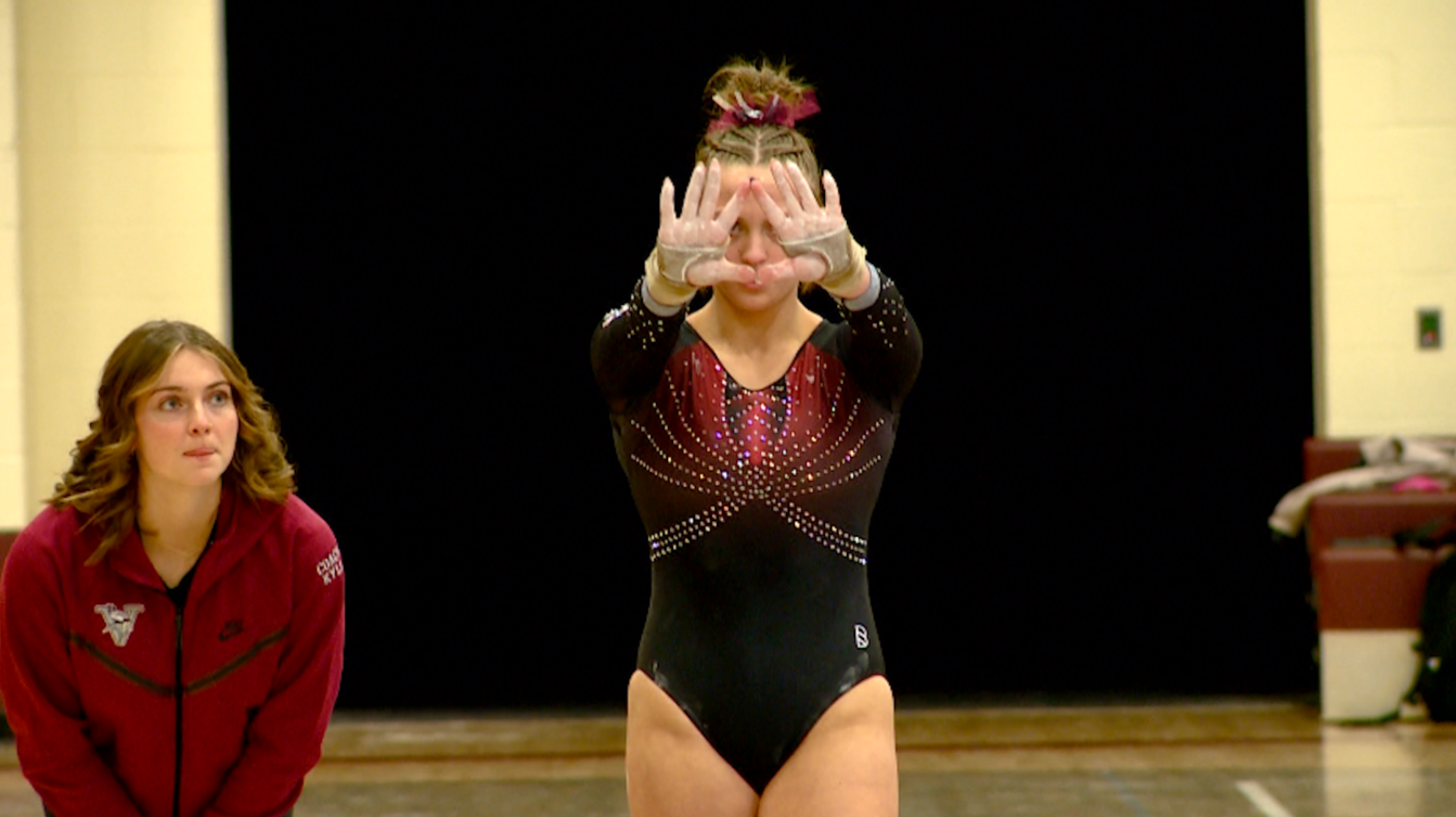 Holmen wins team title at home MVC meet; Bjorkman crowned all-around ...