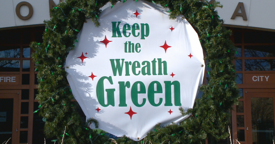 Fire departments promote holiday safety with Keep the Wreath Green ...