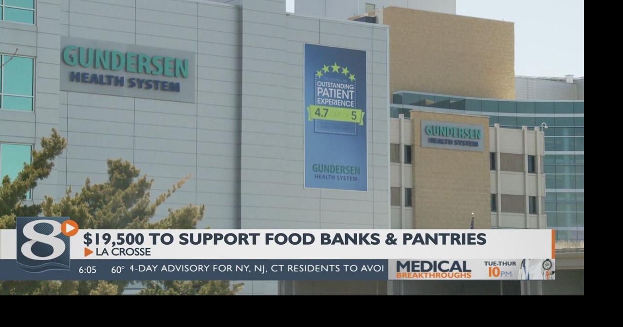 Gundersen honors doctors by donating to area food pantries | Health ...