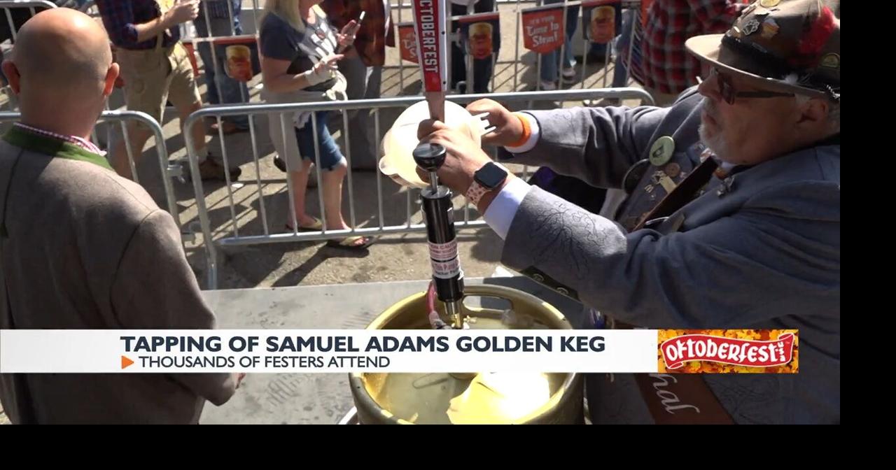 Oktoberfest officially kicks off with tapping the Samuel Adams Golden ...