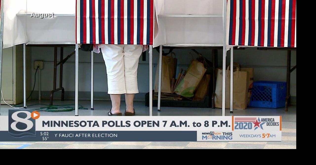Minnesota polling locations to open at 7 a.m. for fall election ...