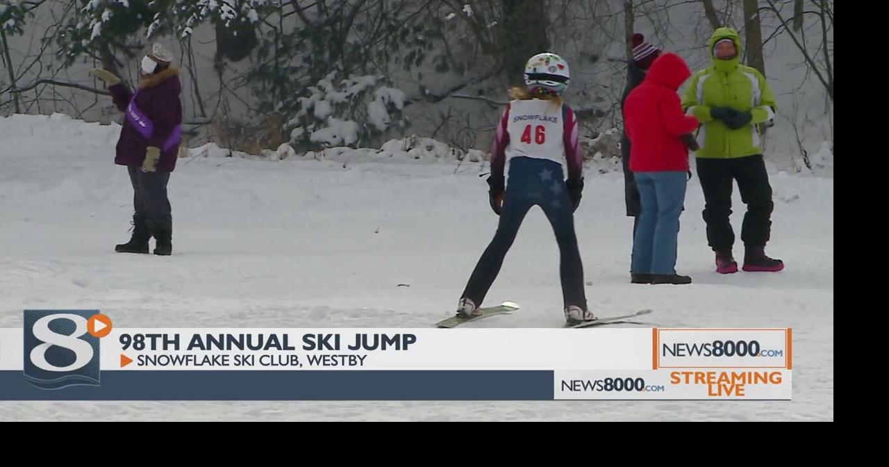High flyers at 98th Annual Snowflake Ski Jump Tournament ...