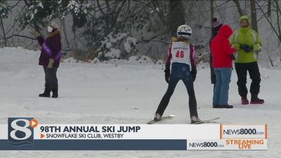 High flyers at 98th Annual Snowflake Ski Jump Tournament ...