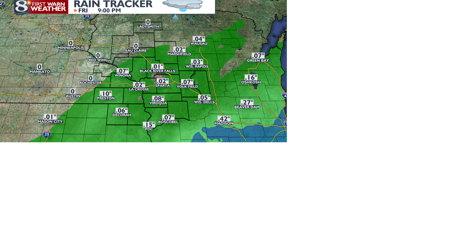 Rain Tracker | | news8000.com
