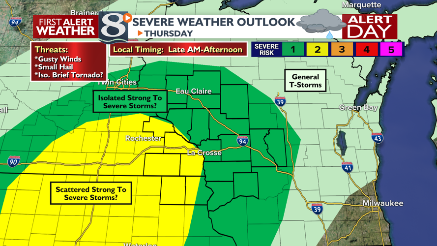 Rain for Some Tonight -Bill Graul | Forecast | news8000.com