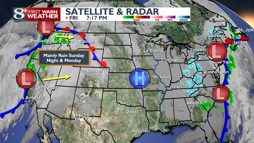 Dry & Warmer This Weekend -Bill Graul | Forecast | news8000.com