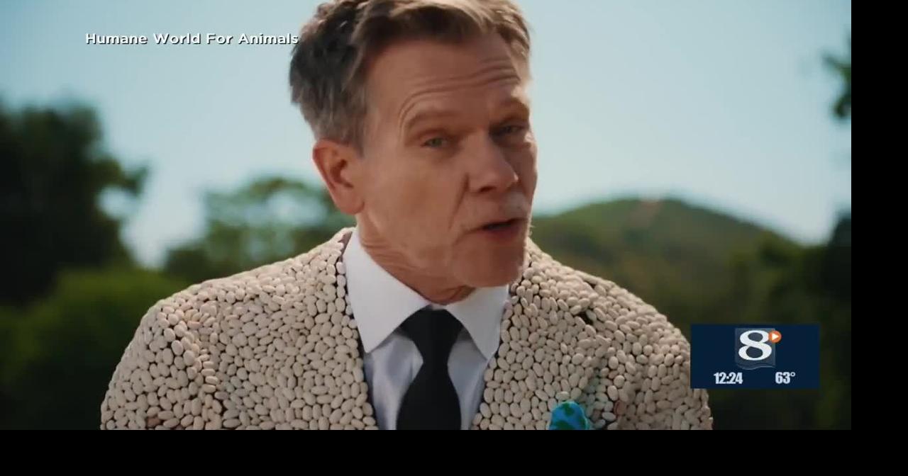 Kevin Bacon temporarily changes name to 'Kevin Bean' for meat-free ...