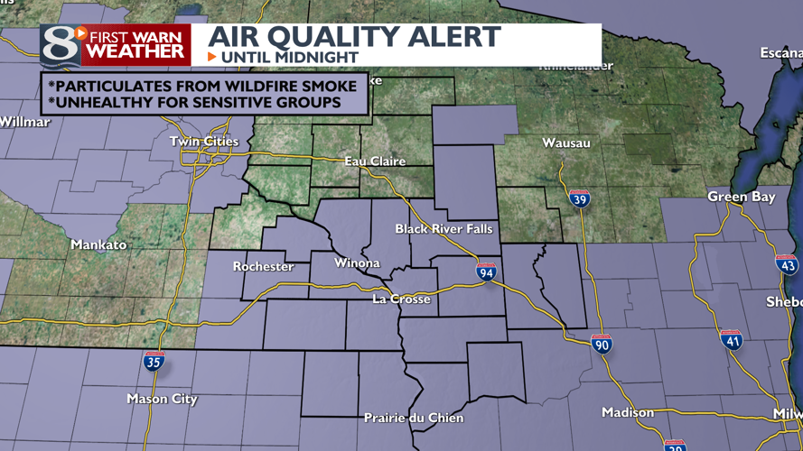 Isolated Evening T-Showers, Otherwise Clearing & Cool Tonight ...