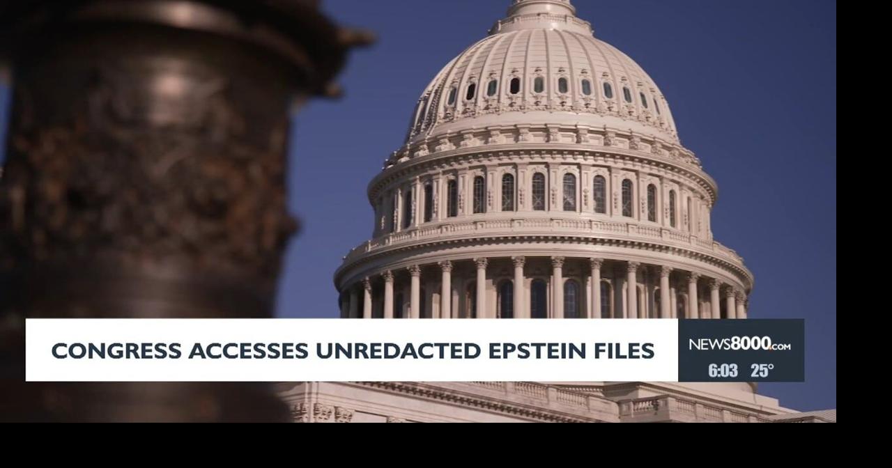 Congress accesses unredacted Epstein files | News | news8000.com