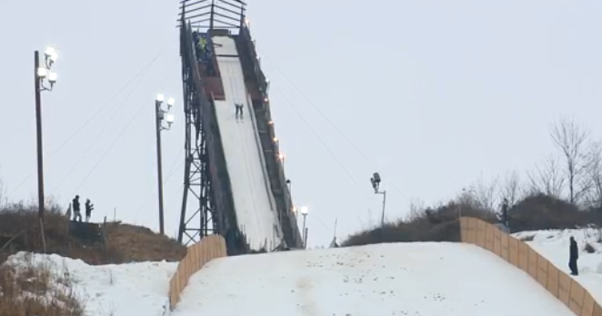 Windy conditions and ice cause multiple setbacks at Snowflake Ski Club ...
