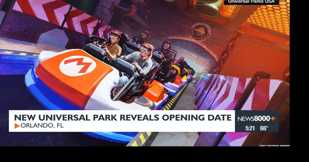 New Universal park reveals opening date | News | news8000.com