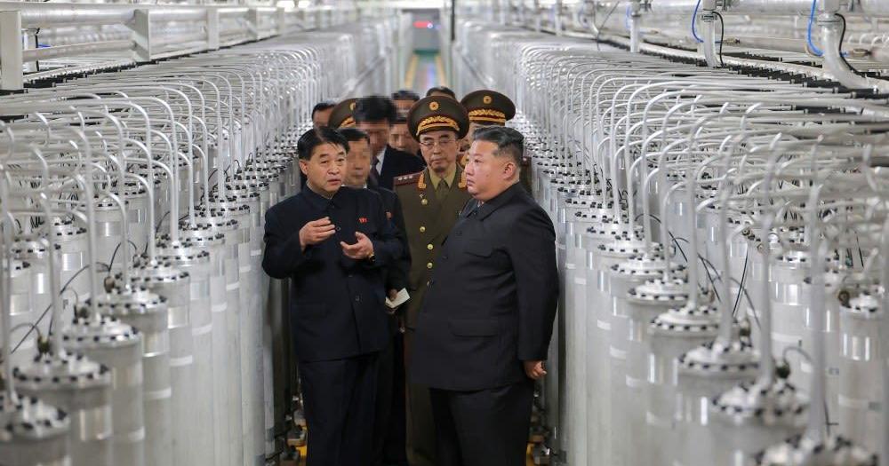 Kim Jong Un inspects new nuclear plant, plans ‘exponential’ weapons ...