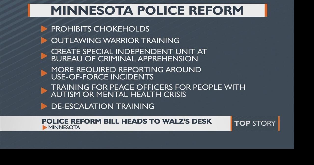 La Crescent police chief says legislature’s police reform package is ...
