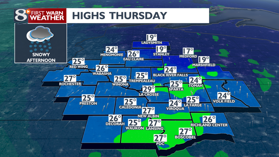 Blustery winds today taper during the late day commute under clearing ...