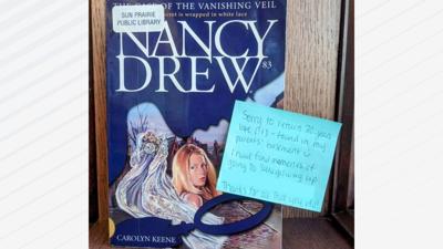 Nancy Drew book returned to Wisconsin library after 20 years ...