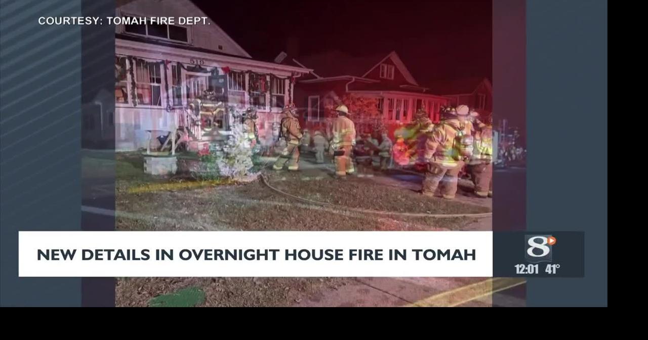 Firefighters respond to late night house fire in Tomah | News ...