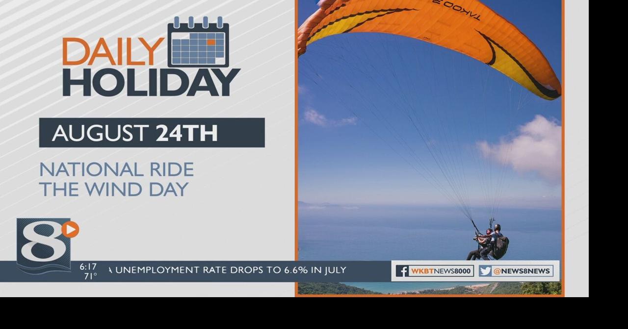 Daily Holiday – National ride the wind day | Features | news8000.com