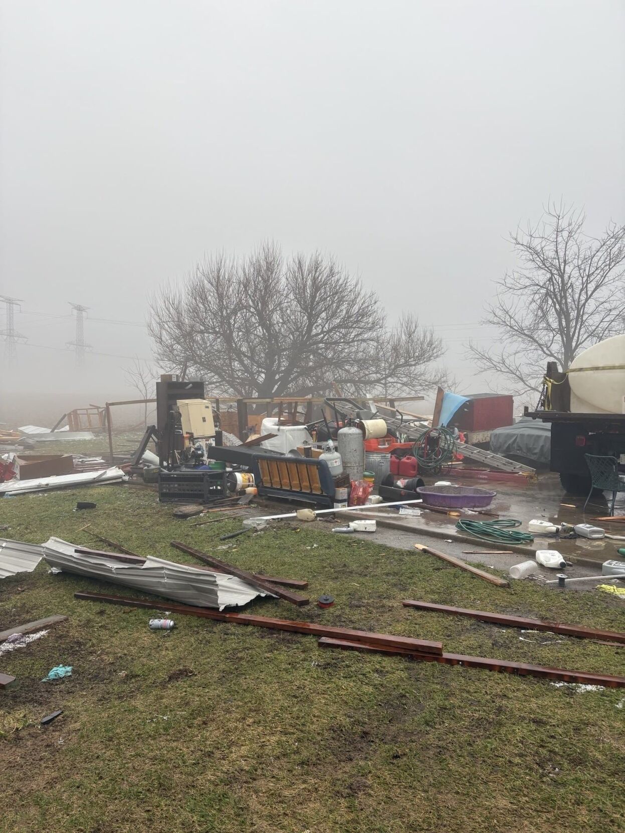 Blizzard conditions and tornadoes disrupt travel as winter brings ...