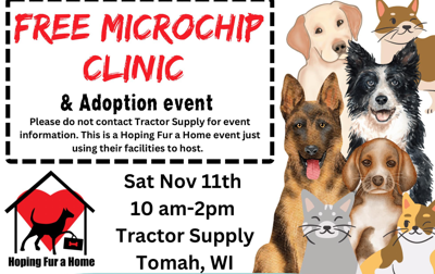 Monroe County nonprofit hosting free pet microchip clinic Nov. 11 ...