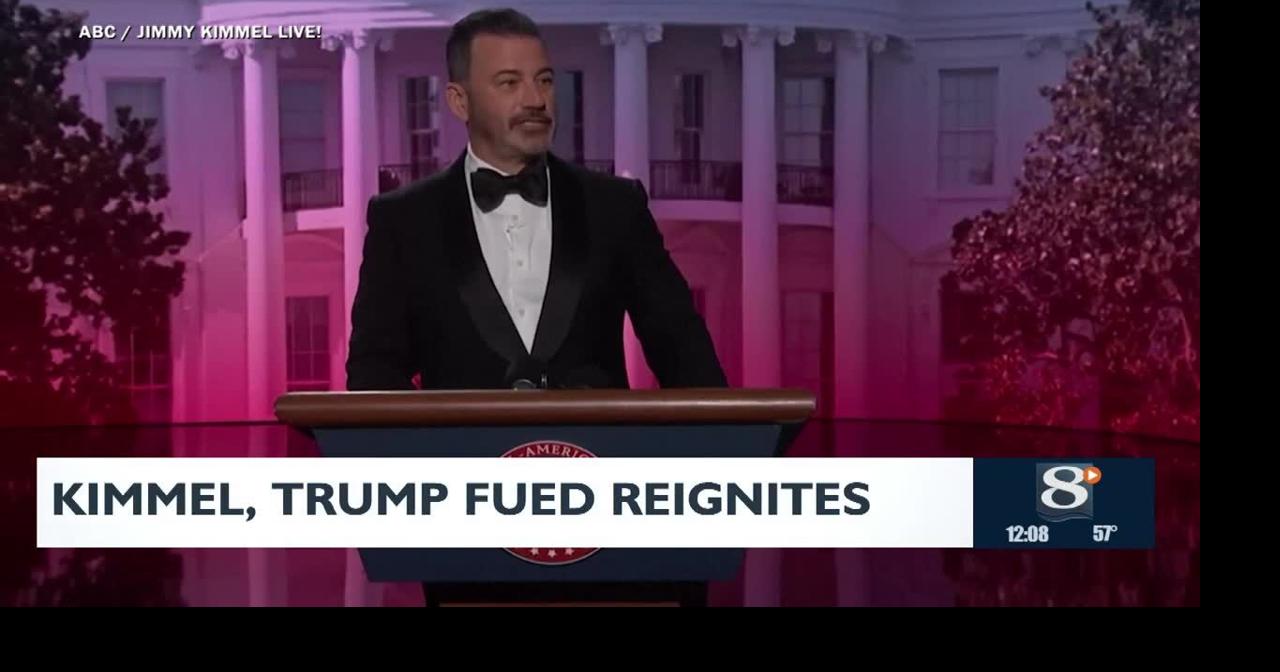 Trump/Kimmel feud reignites over 'expectant widow' joke | Politics ...