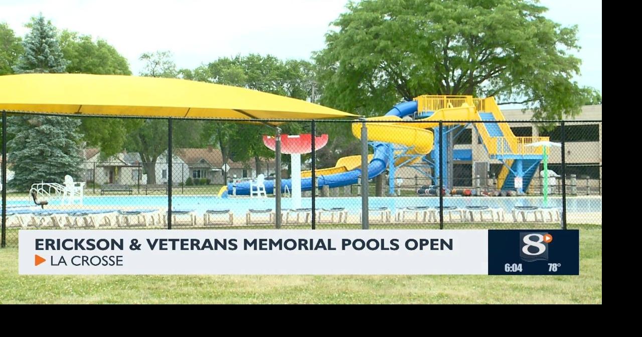 Erickson & Veterans Memorial Pools Open | News | news8000.com