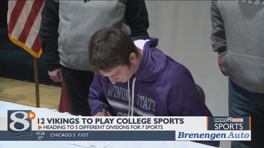 12 Holmen Vikings sign letters of intent | High School Sports ...