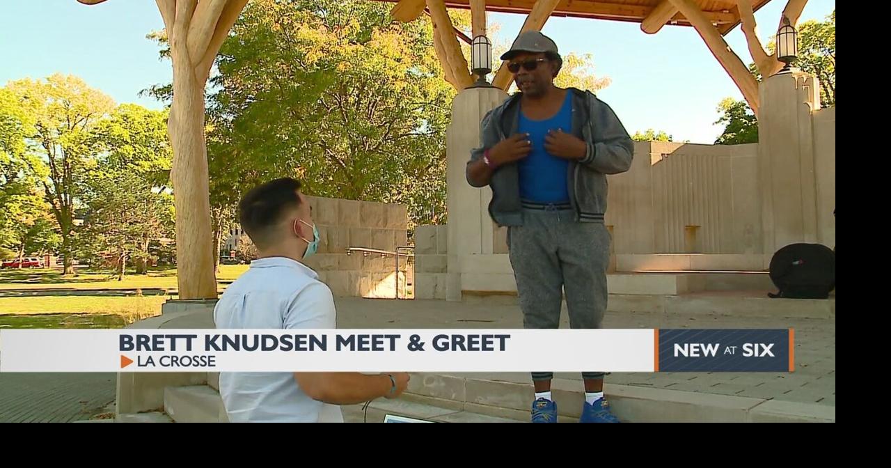 Brett Knudsen holds meet and greet at Riverside Park | Elections ...