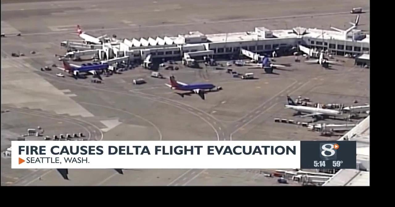Fire causes Delta flight evacuation | News | news8000.com