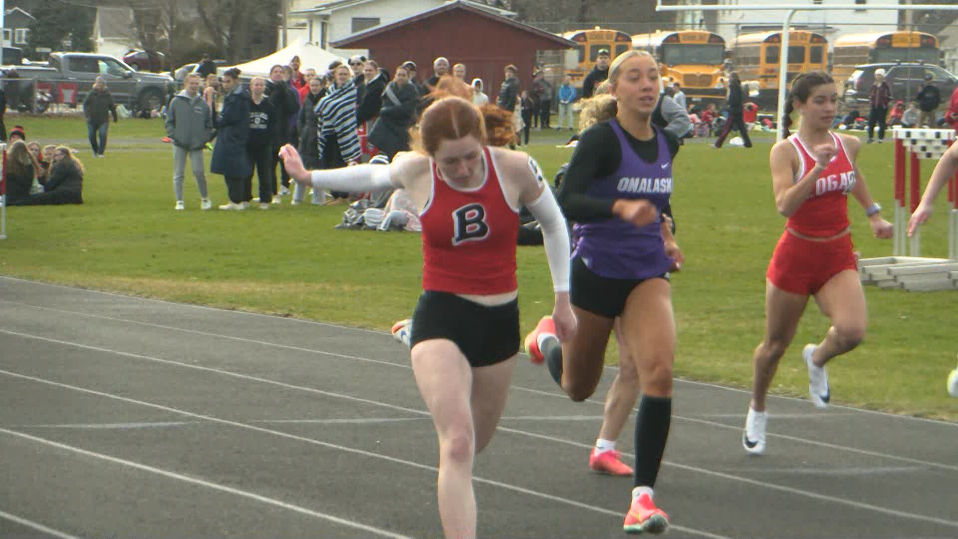 Area track and field athletes compete at Bangor Open | High School ...