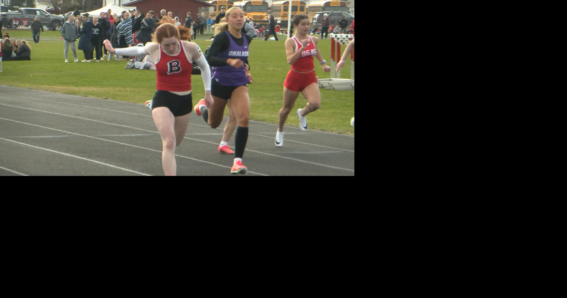 Area track and field athletes compete at Bangor Open | High School ...