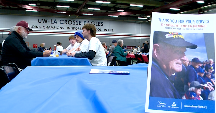 UWL hosts 13th annual Veterans Day breakfast honoring local veterans ...