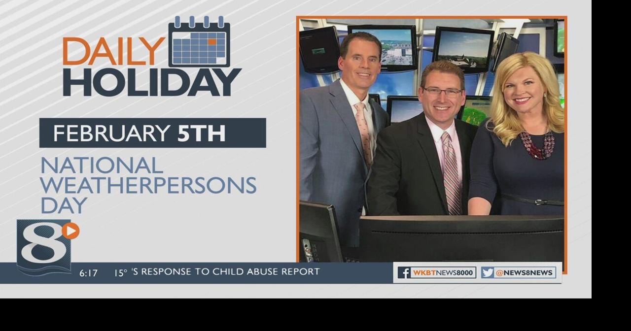 Daily Holiday – National weatherpersons day | Features | news8000.com
